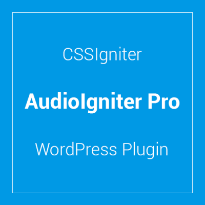 Download CSSIgniter AudioIgniter Pro 1.3.0 - GetMyThemes