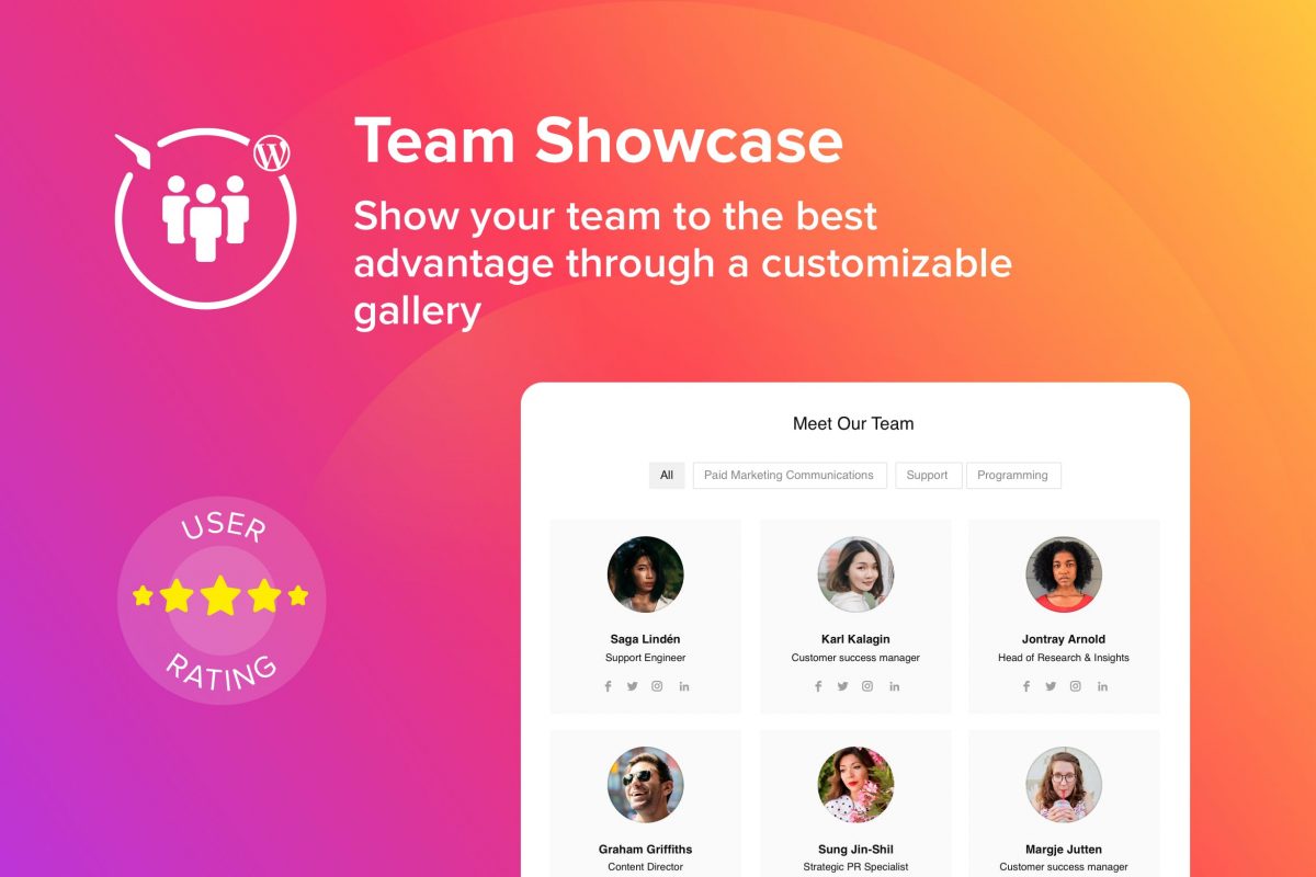 Download Elfsight Team Showcase 1.3.1 - GetMyThemes
