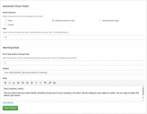 Download SupportCandy Automatic Close Ticket 3.0.7 - GetMyThemes
