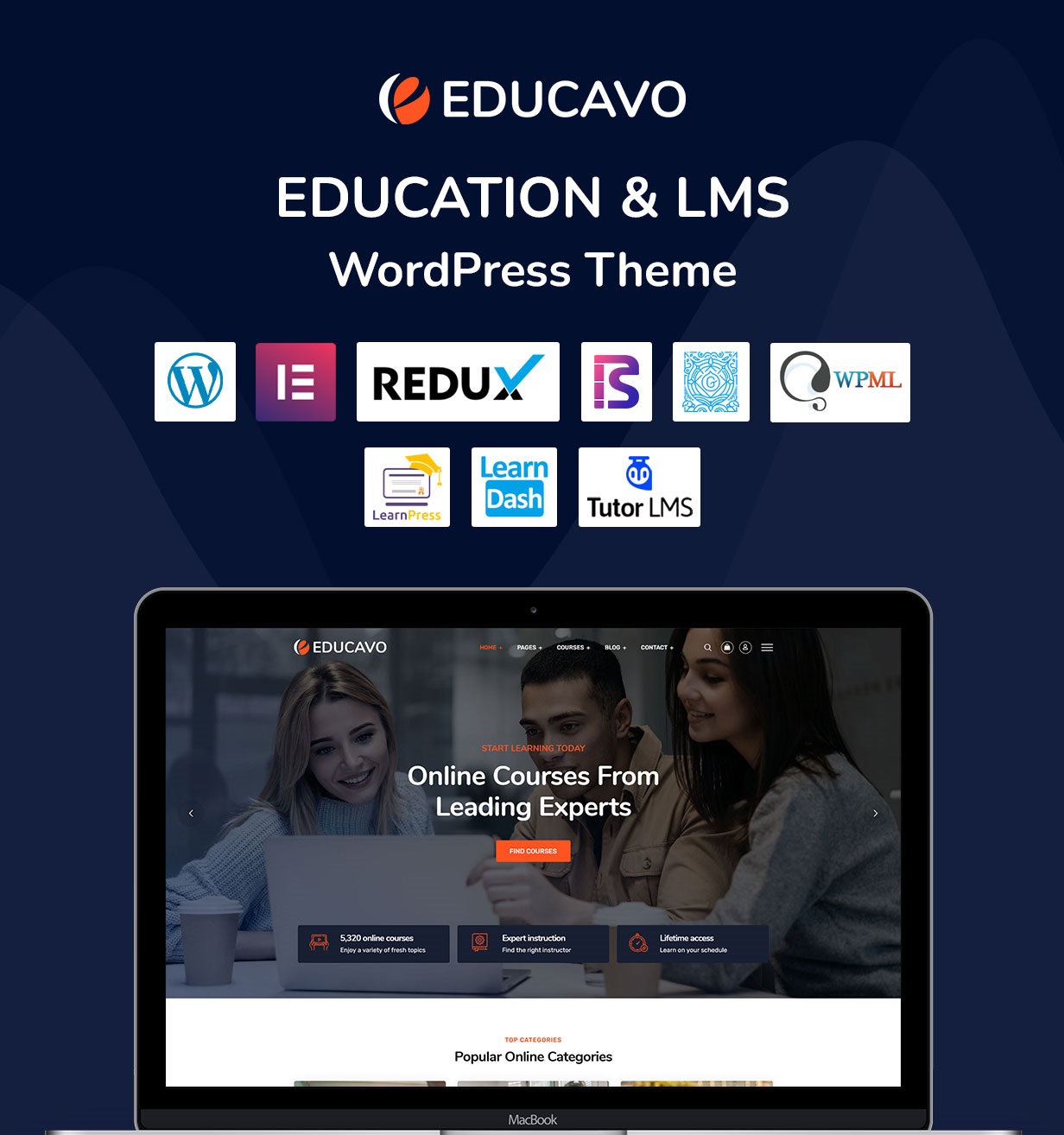 Download Educavo – Education WordPress Theme 3.3.2 - GetMyThemes